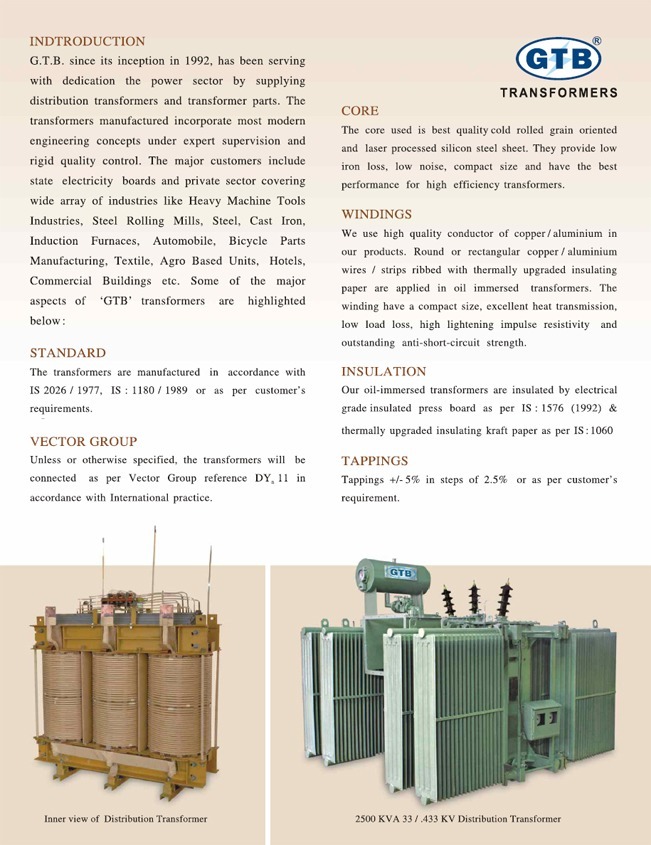 Transformer Power Electronic Equipments